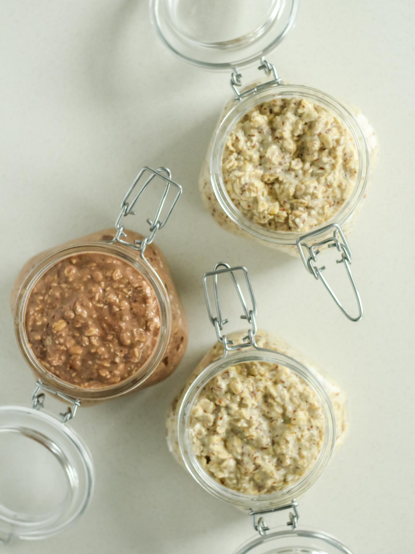 Basic Banana Overnight Oats (with 3 Flavor Variations) - Shaped by ...